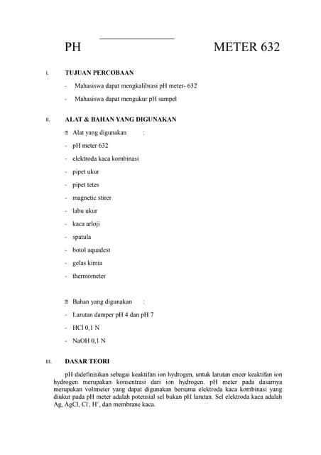 Sni 06 6989.11-2004 p-h meter | PDF