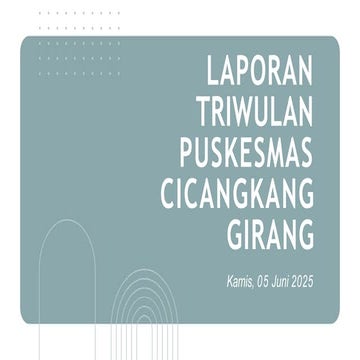 Contoh powerpoint lokakarya bulanan puskesmas evaluasi kegiatan | PPTX