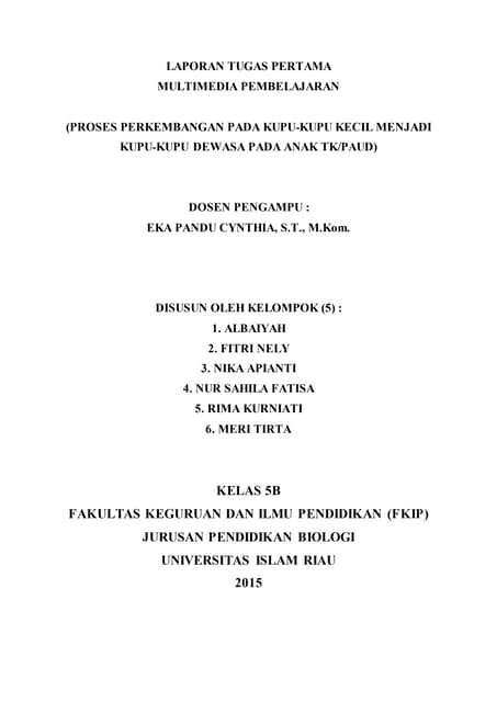 CONTOH Handout | DOCX