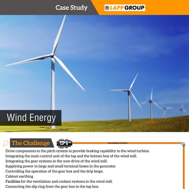 Wind energy- Case study | PDF