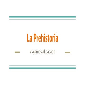 LECTURA CON PICTOGRAMAS DE LA PREHISTORIA | PPT