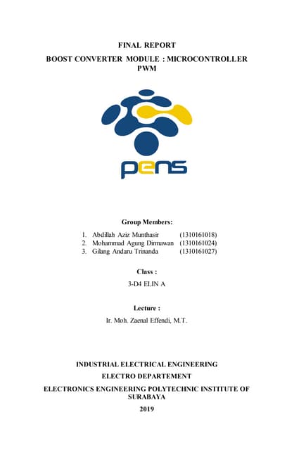 Simulation Of Boost Converter Using Matlab Simulink Docx Consumer