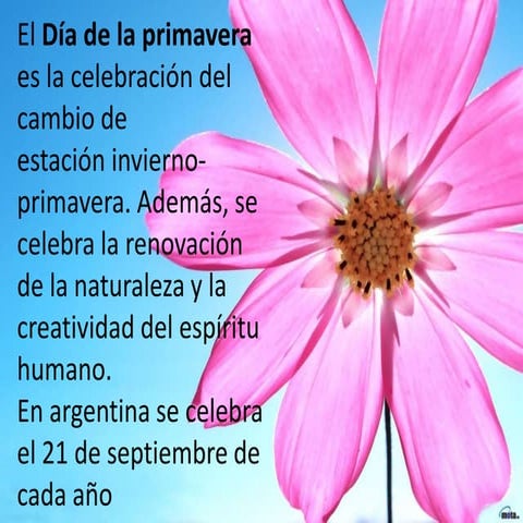 DIA DE LA PRIMAVERA | PPTX