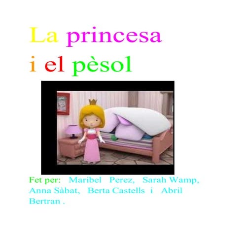 La princesa i el pèsol | DOCX