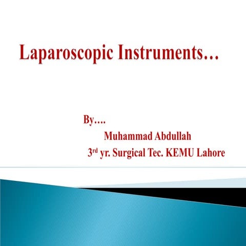 Laproscopy.... | PPT