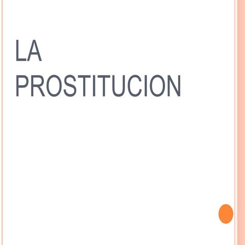 La Prostitucion Estadisticas Pptx