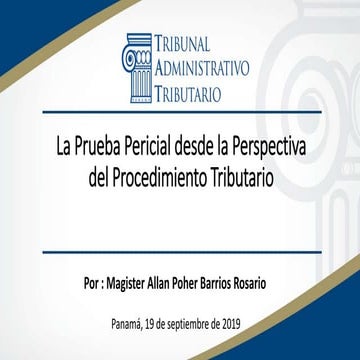 La prueba pericial contable en el procedimiento administrativo ...