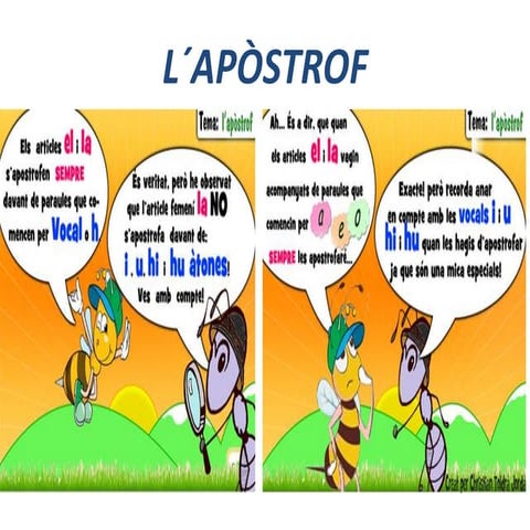 L´apòstrof | PPTX
