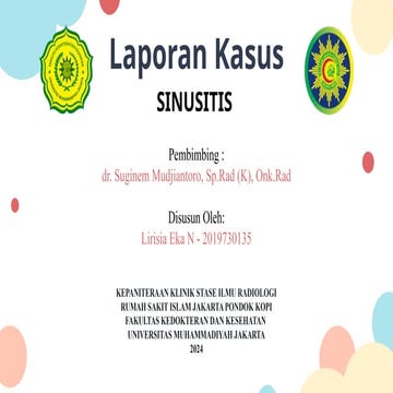 Lapsus risyay SINUSITIS -2.pptx nnnnnnnnn | PPTX