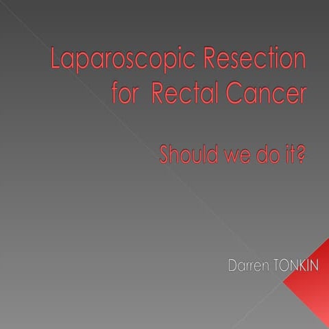 Extra Levator Abdomino Perineal Resection | PPTX