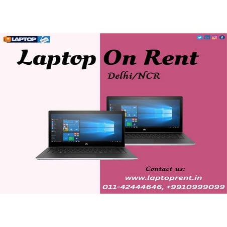 Laptop for Rent In Delhi ! 9910999099 | PDF