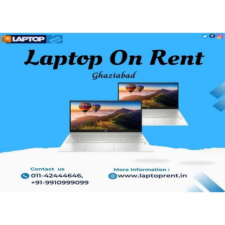 Laptop for Rent In Delhi ! 9910999099 | PDF