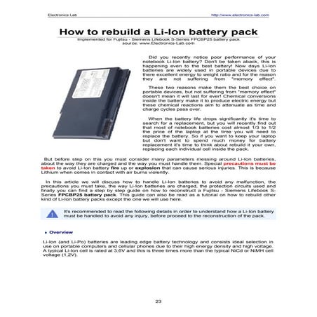 Lithium Ion Batteries, an Overview | PDF