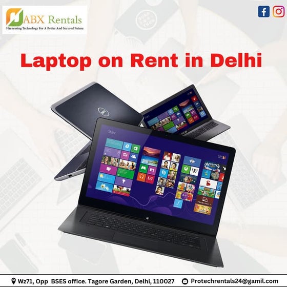 laptop for sale and rent in delhi -abx rentals | PDF
