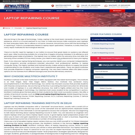 Laptop repairing course | PDF | Technology Industry | Industries