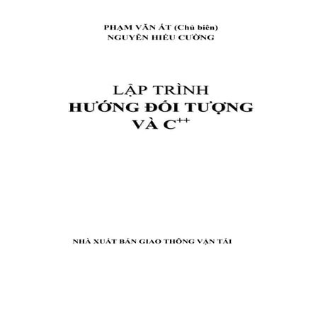 Lap trinh huong_doi_tuong | PDF