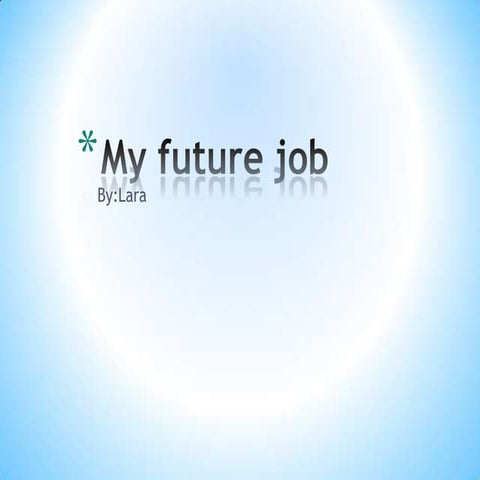 My future job | PPTX