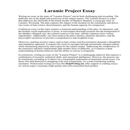 Laramie Project Essay.pdf