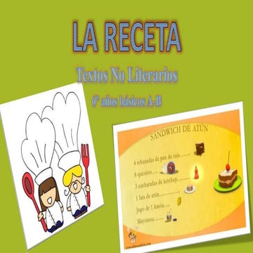 La receta | PPTX