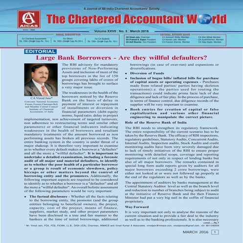 CRILC Framework: A Tool for Financial Institutions to Monitor NPAs | PDF