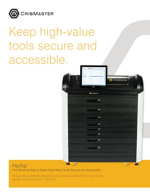 CribMaster Wall Flip Top | PDF | Business | Business and Finance