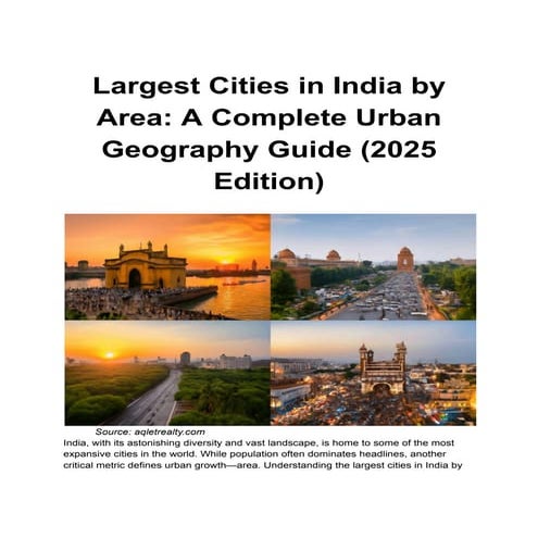 Largest Cities in India by Area_ A Complete Urban Geography Guide (2025 ...