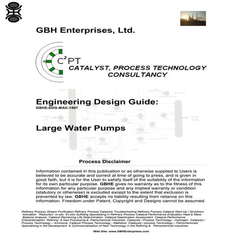 Large Water Pumps | PDF