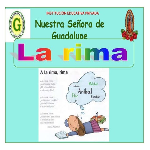 La rima | PPTX