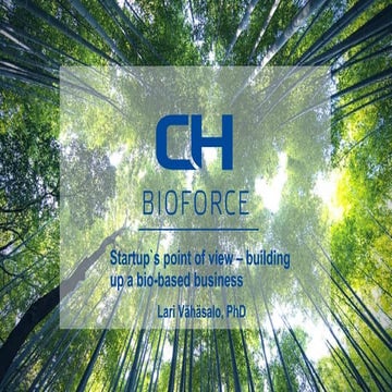Lari Vähäsalo, CH-Bioforce | PDF
