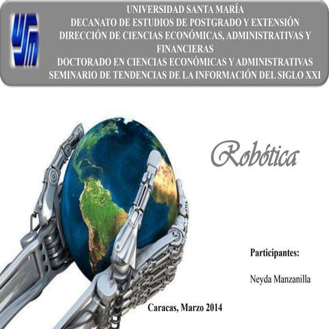 La robotica y sus aplicaciones | PPTX