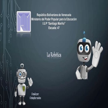 LA ROBOTICA | PPTX