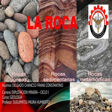 Las rocas igneas, sedimentarias y metamorficas | PPTX
