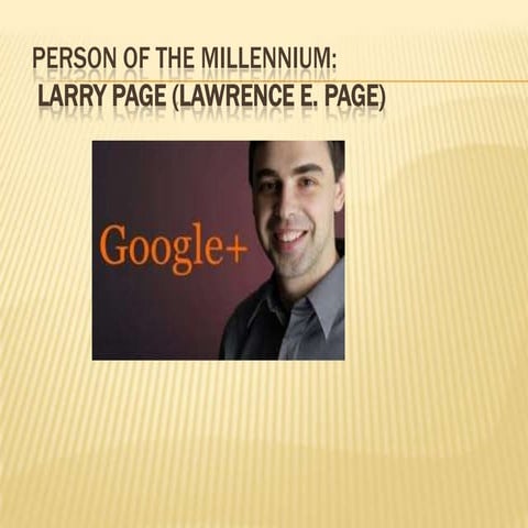 Larry page | PPTX