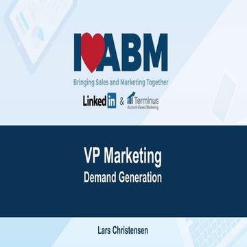 ABM Case Study – Lars Christensen, VP of Marketing at Snowflake ...