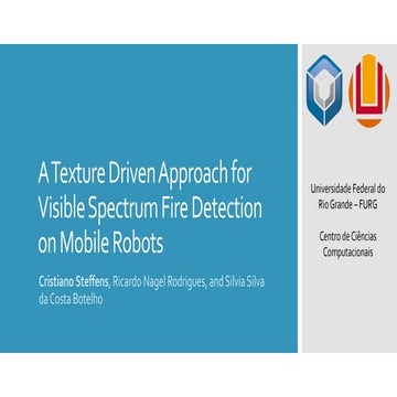 Lars 2016 A Texture Driven Approach for Visible Spectrum Fire Detection ...