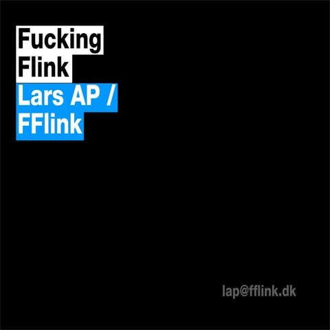 Fucking flink! - Lars AP | PDF