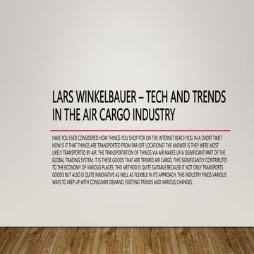 Lars Winkelbauer – Tech and trends in the air cargo industry.pptx