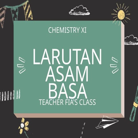Larutan Asam dan Basa XI Kurikulum Merdeka | PPT