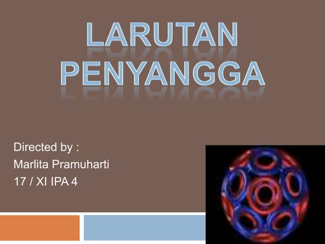 Larutan penyangga | PPT