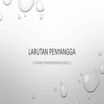 Larutan-penyangga | PPTX