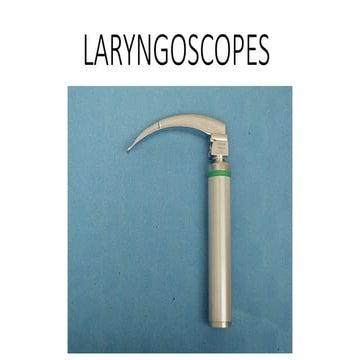 LARYNGOSCOPES(1).pptx 2.pptx its about history of laryngoscope | PPTX