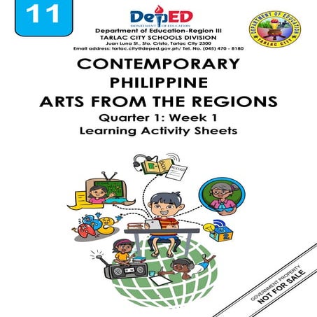 CPAR MODULE 1 Contemporary Arts for Senior High School Grade 12 Quarter ...