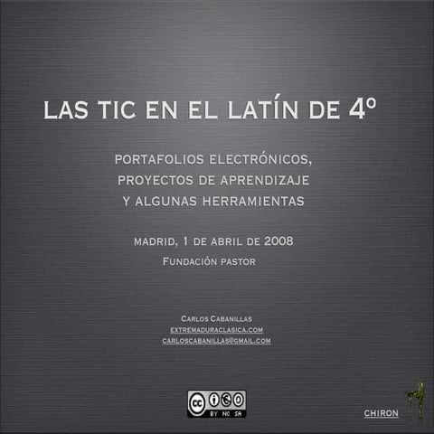 Las Tic en el Latín de 4º | PDF