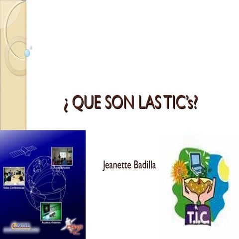 Las Tics | PPT