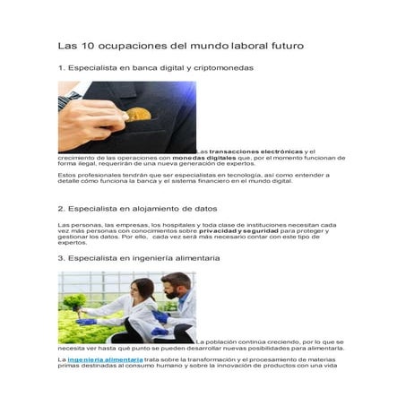 Profesiones del futuro | ODP