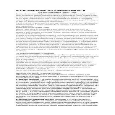 Las 3 eras organizacionales | PDF