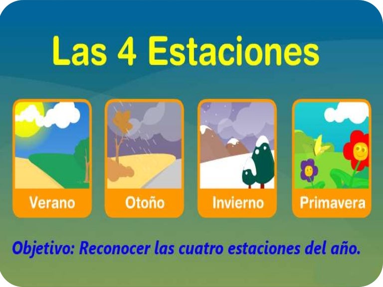 Las 4 estaciones del año