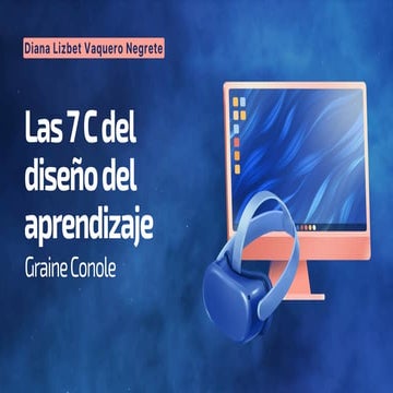 Las 7C del diseño del aprendizaje Conole | PDF