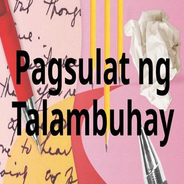 Ang pagsulat ng liham | PPTX