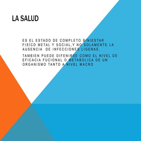 La salud | PPT